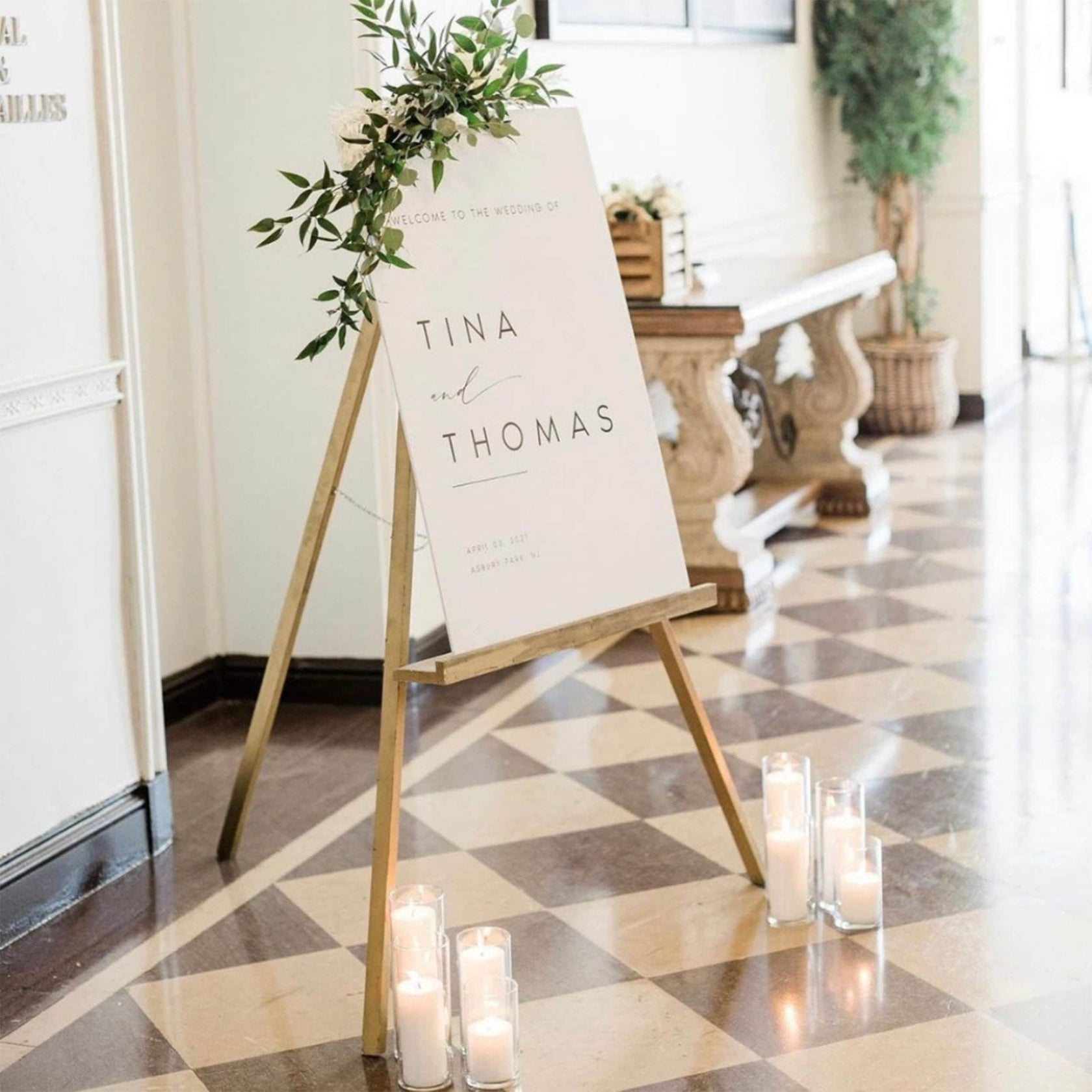 Kate Wedding Welcome Sign Template – Blush Paperie